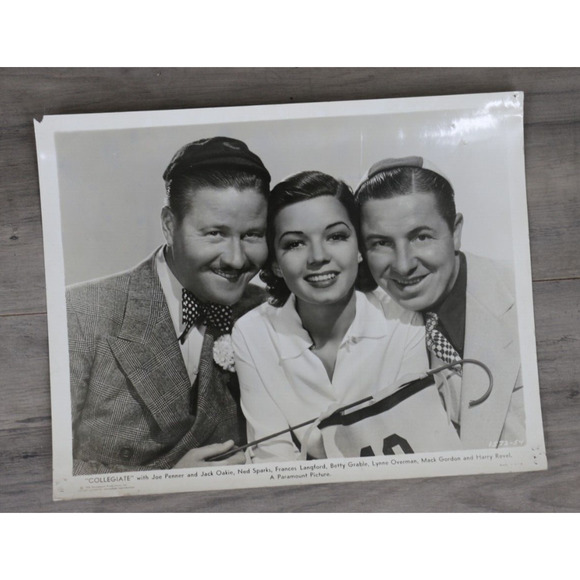 Art | Collegiate 1935 Joe Penner Jack Oakie Paramount Pictures 8x1 ...